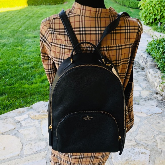 kate spade | Bags | Nwt Kate Spade Large Jackson Leather Backpack ...